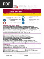 Safe Operating Procedure Template | Personal Protective Equipment ...