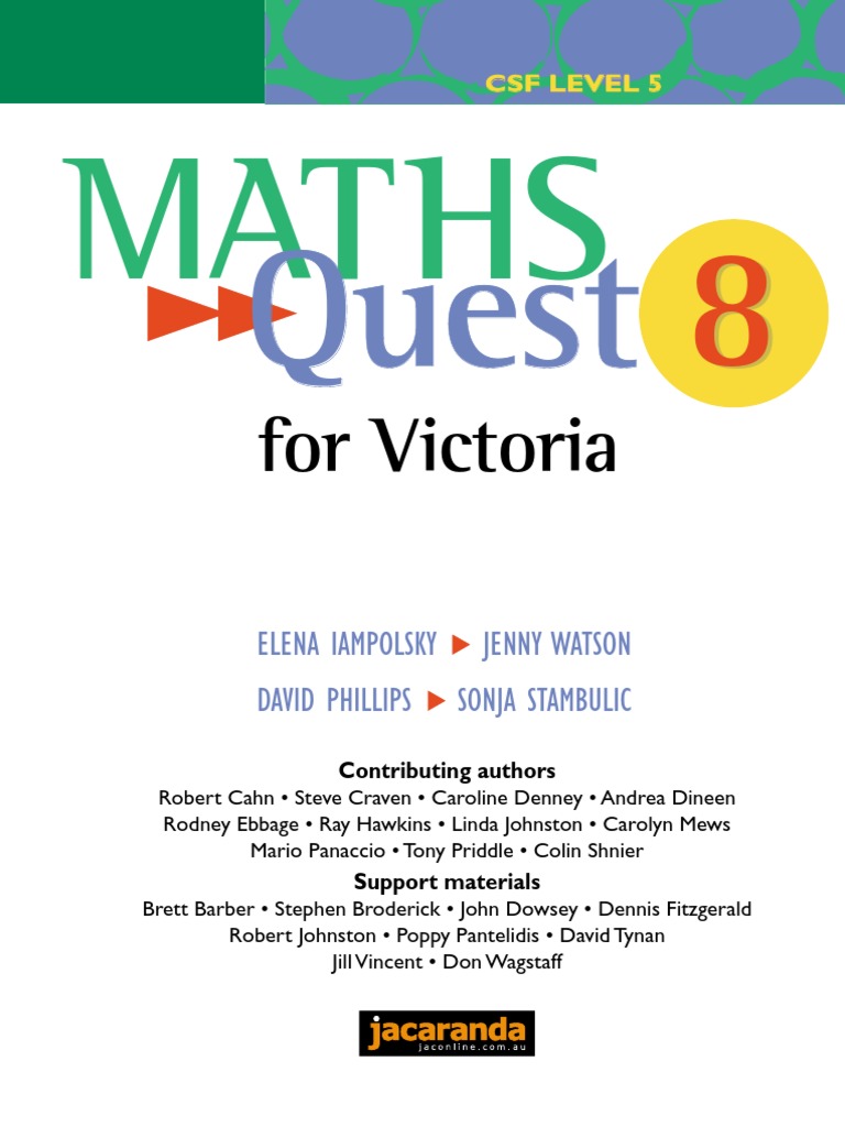 Maths: Quest Quest | PDF | Area | Fraction (Mathematics)