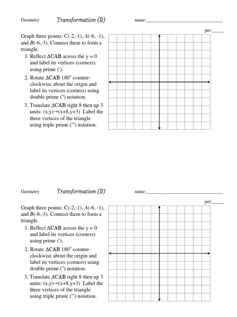 Transformations II | PDF