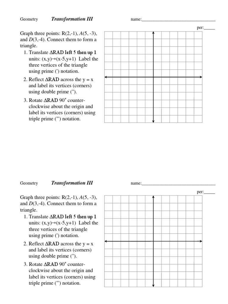 Triangle Transformations in Geometry | PDF