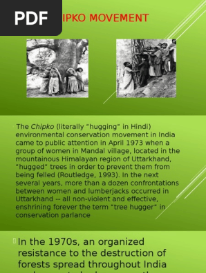 Chipko Movement Projects
