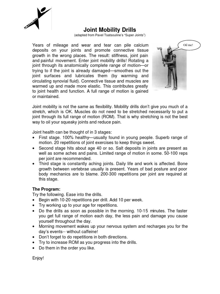 Joint Mobility PDF | PDF | Anatomical Terms Of Motion | Joint