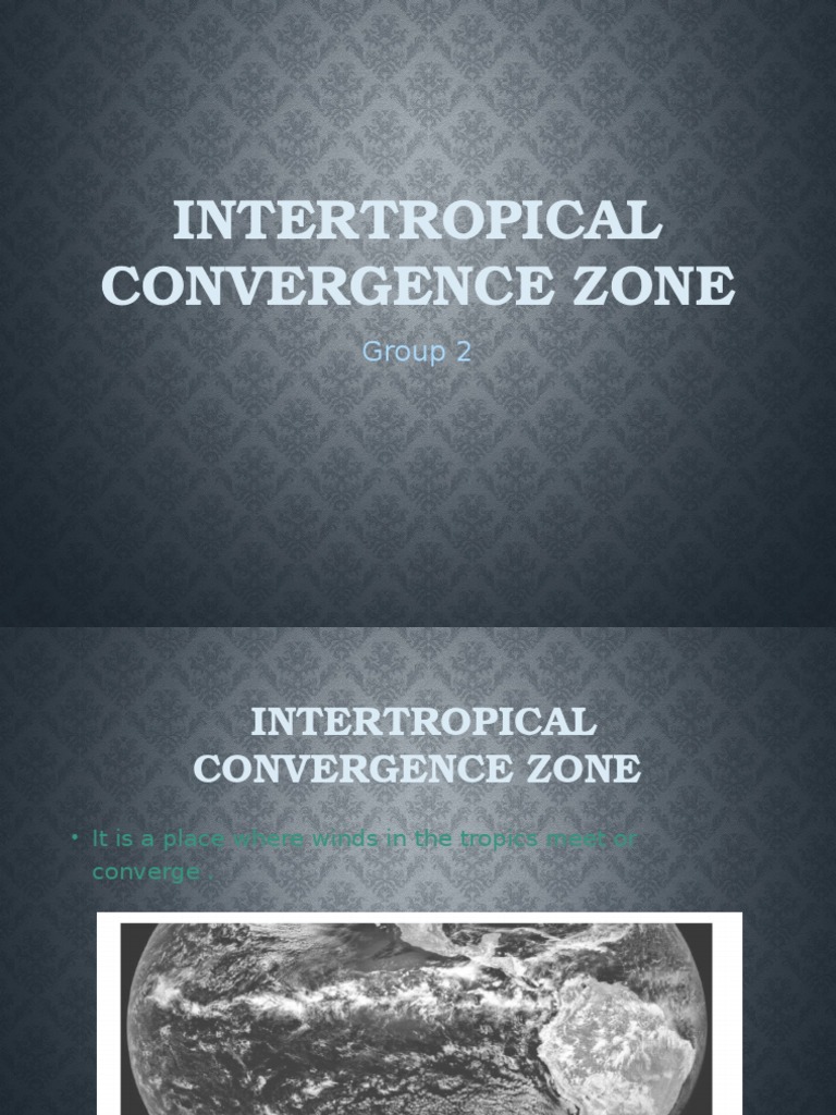 Understanding the Intertropical Convergence Zone | PDF | Science ...