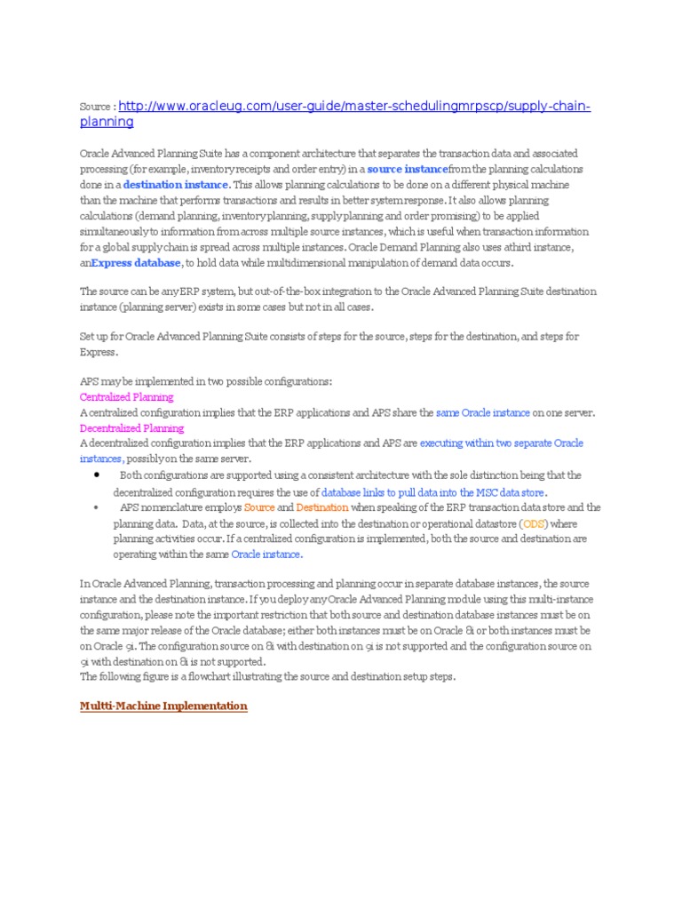 Setup Steps ASCP | PDF | Oracle Database | Database Transaction