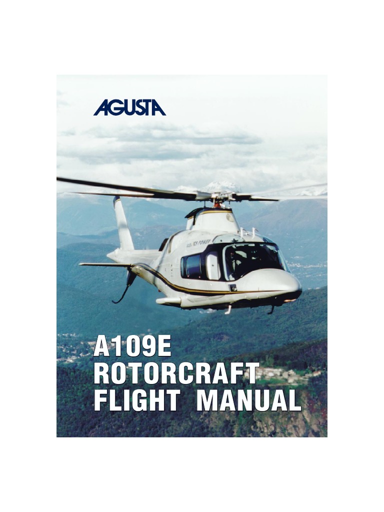 A109E Agusta A109E Full Manual | PDF