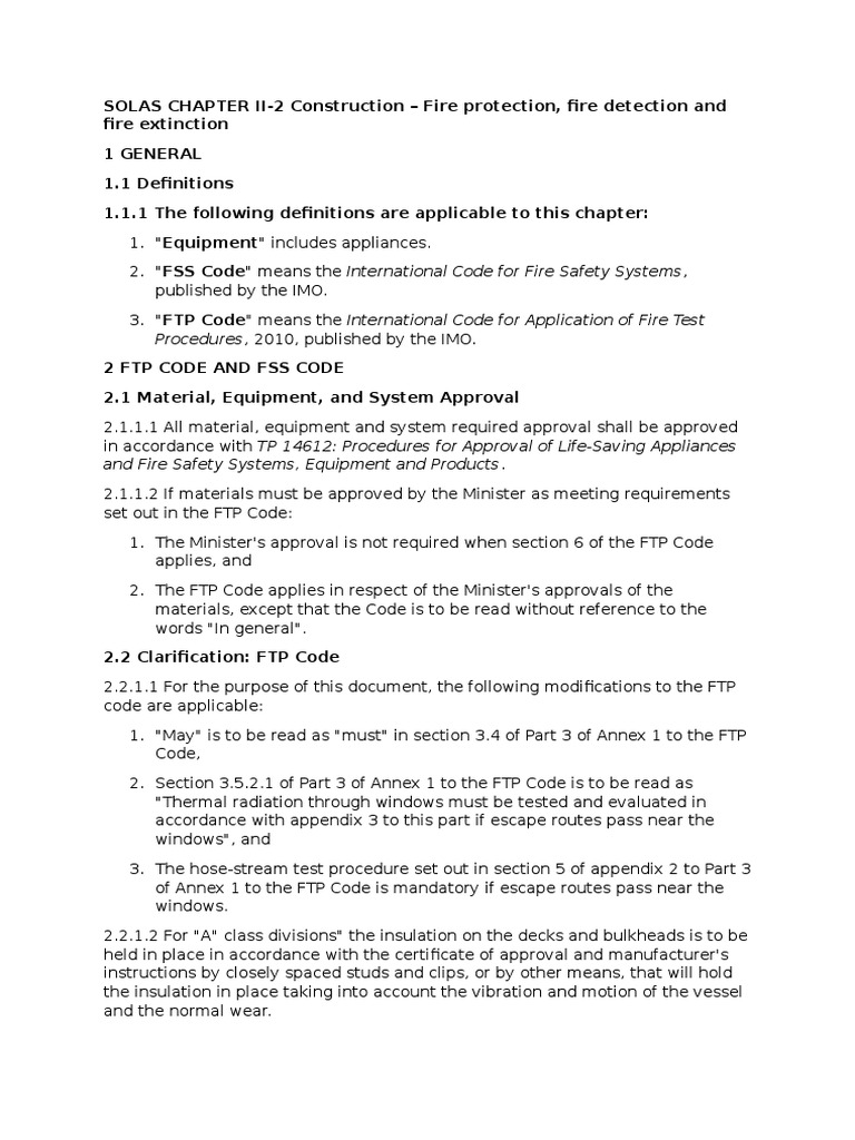 Solas Chapter II | PDF | Door | Duct (Flow)