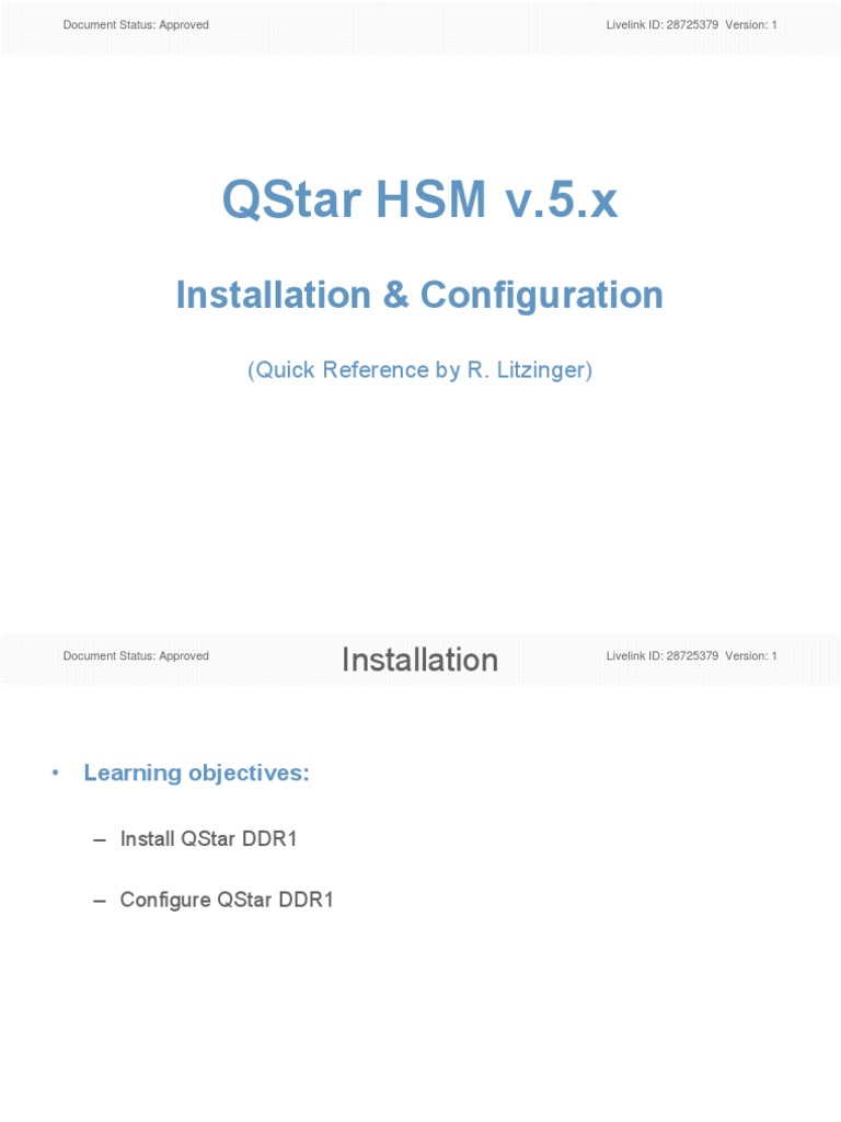 QStar v5x Installation - Configuration Quick Reference | PDF | License ...