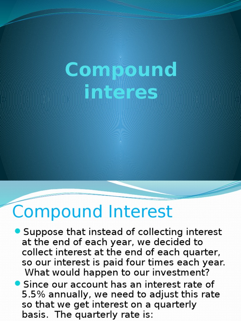 Understanding the Power of Continuous Compounding: How Frequently ...