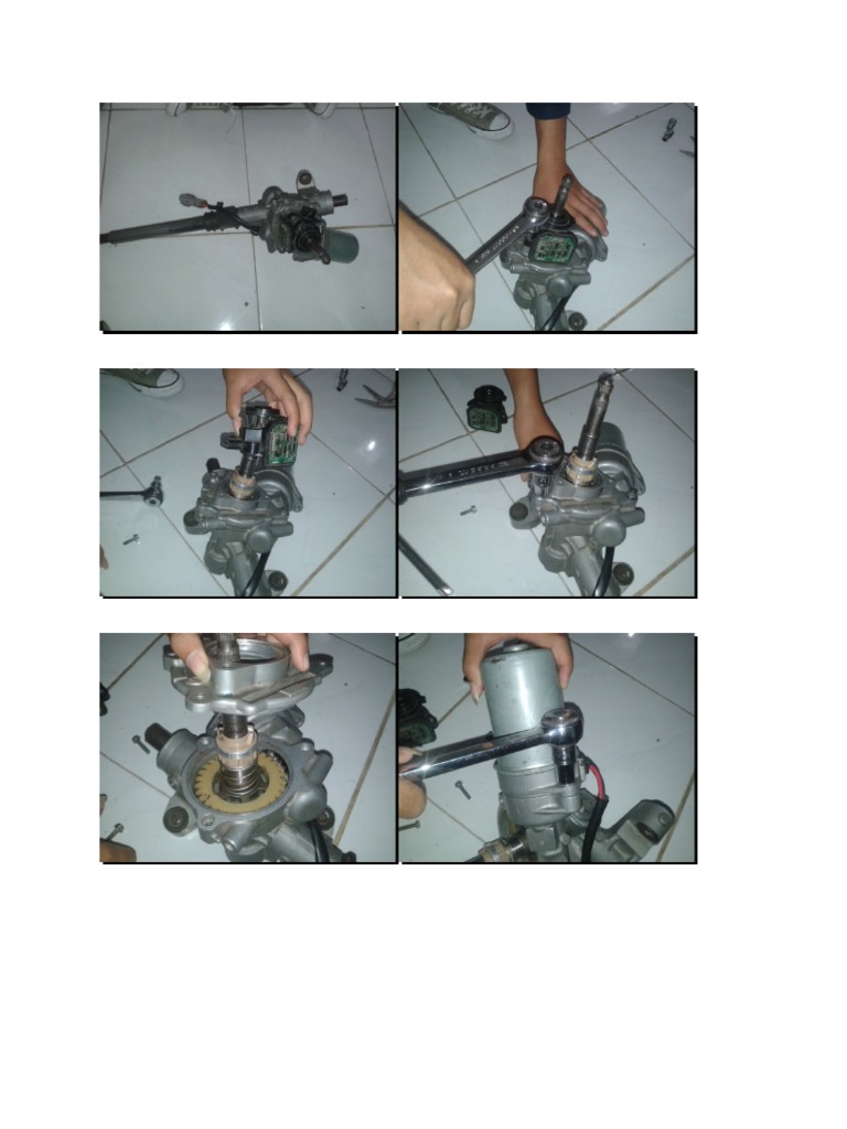 Pembongkaran Sistem Kemudi Elektris (Overhoule Electric Power Steering ...