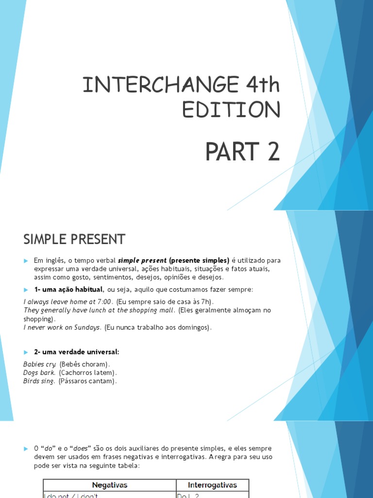 Interchange 4th Edition | PDF