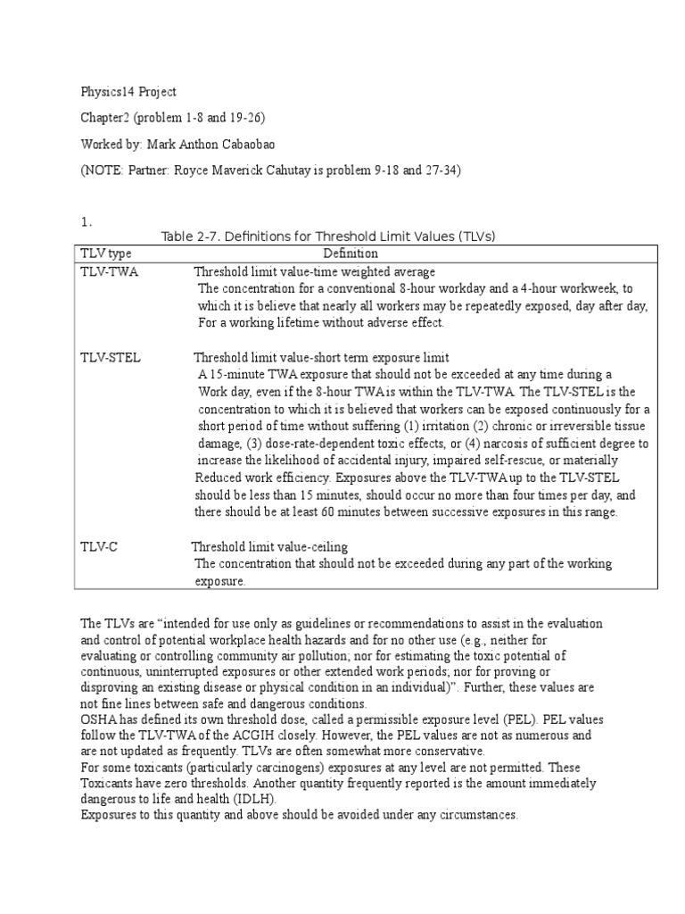 REVISED Physics14 PROJECT, Worked | PDF | Chemistry | Teaching Mathematics