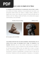 Las Creencias Religiosas de Los Taínos | PDF | Ciencias sociales | Historia