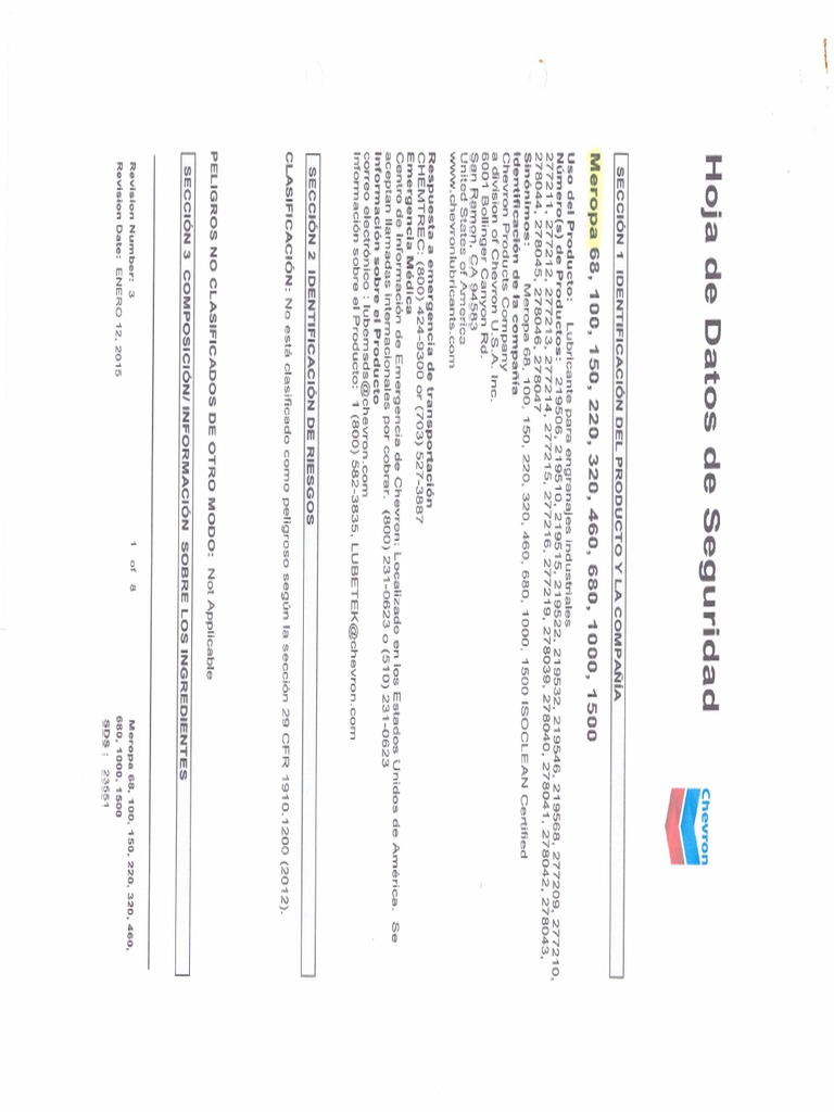 Aceite Meropa 150 | PDF