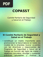 Copasst Funciones y Responsabilidades | PDF | Seguridad y salud ocupacional | Derecho laboral