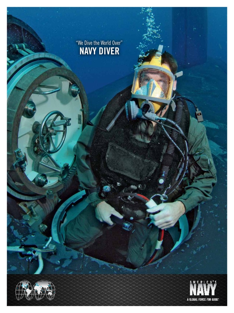 Navy Diver: "We Dive The World Over" | Download Free PDF | Underwater ...