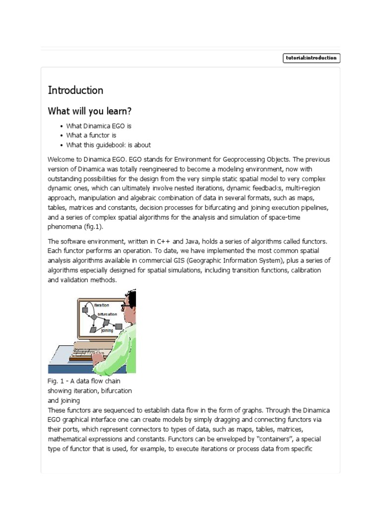 Dinamica Tutorial Pdf Input Output Geographic Information System