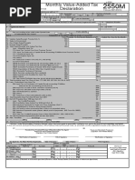 BIR Form 2550Q: Quarterly VAT Return | PDF | Value Added Tax ...