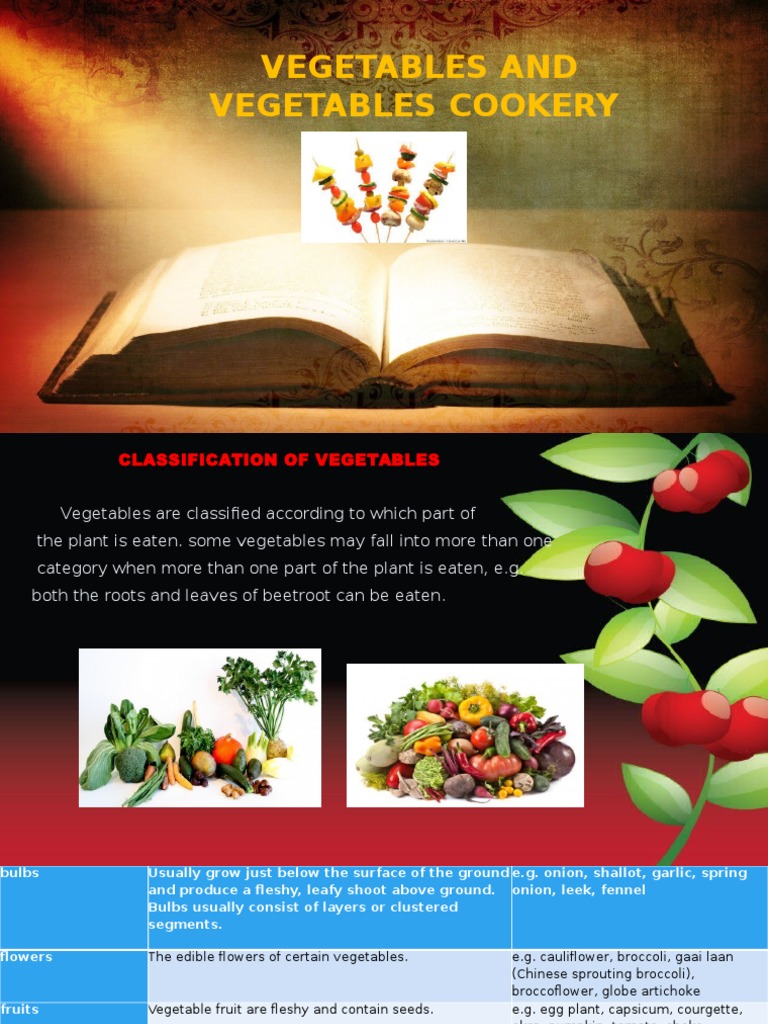 Vegetebles and Vegetable Cookery | PDF