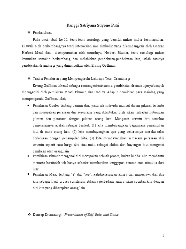 Ranggi Satriyana Suyono Putri | PDF