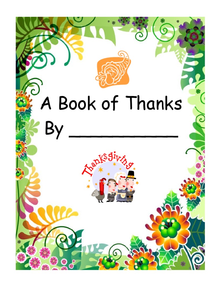 Cover - A Book of Thanks | PDF