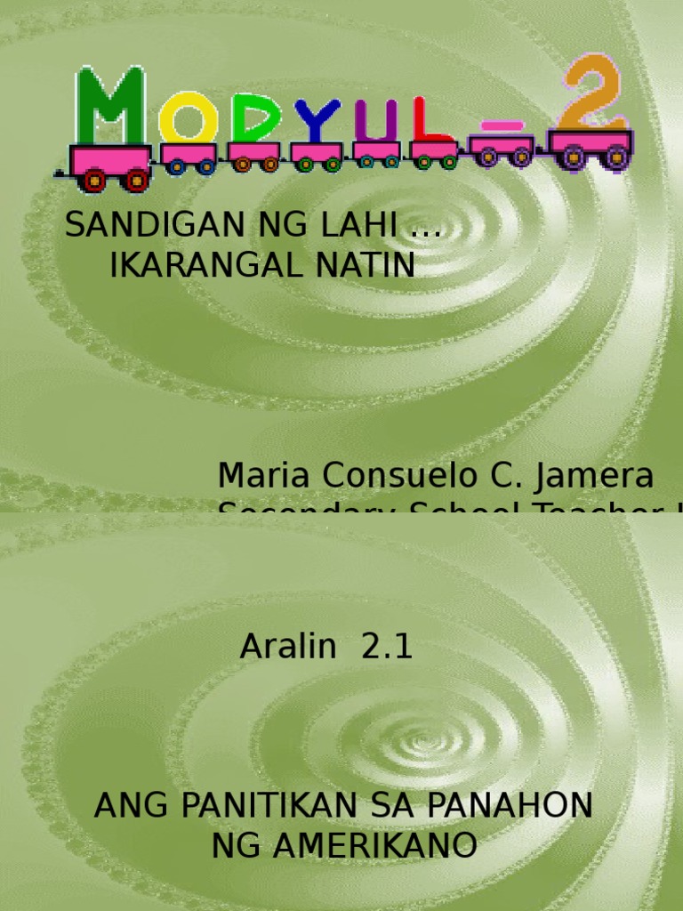 Modyul 2 Aralin 2.1 | PDF