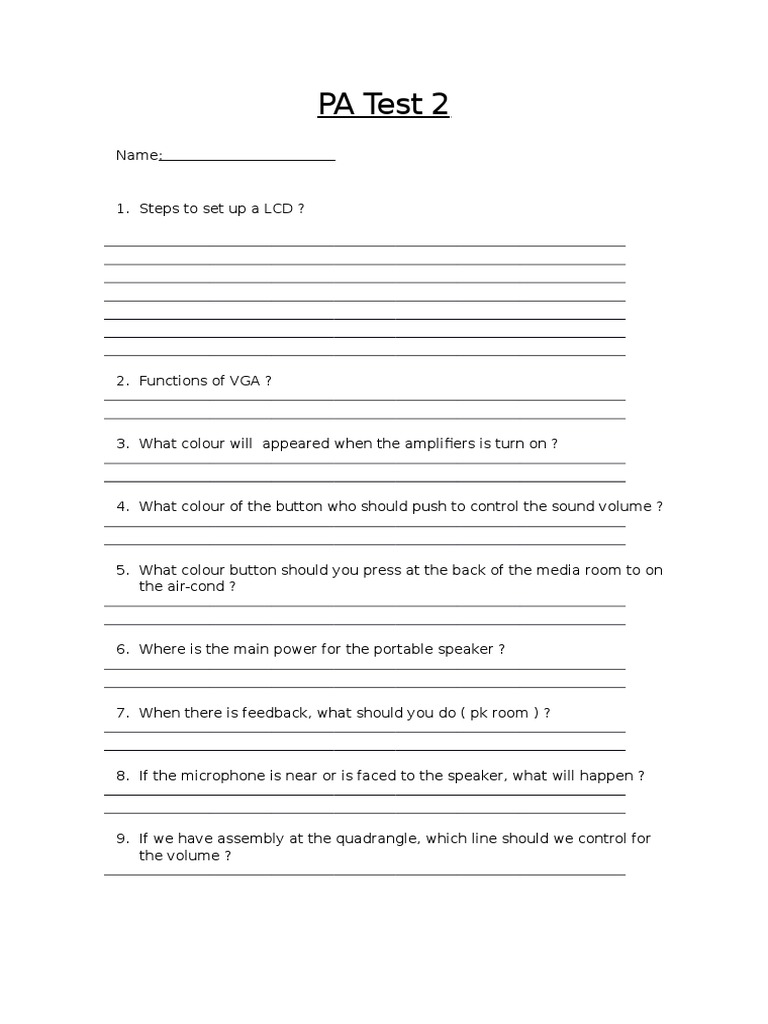 Media Test | PDF