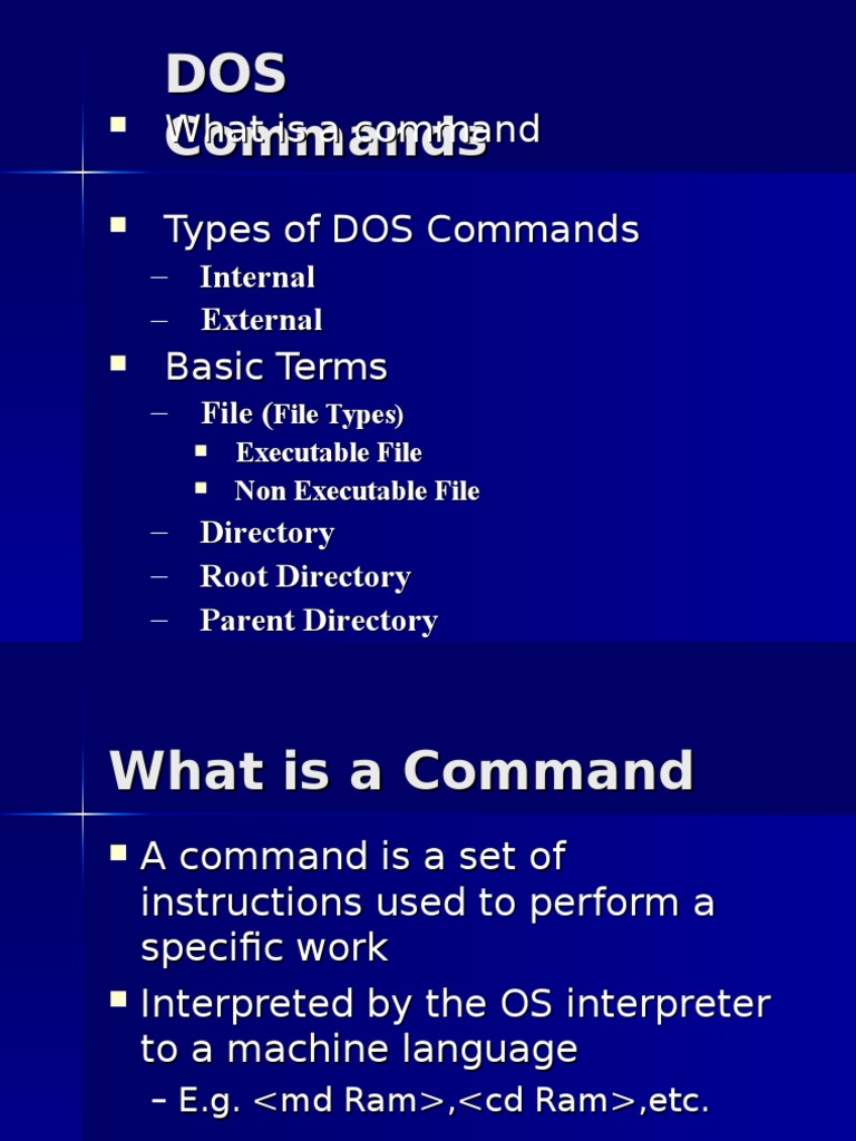 MS_DOS | Filename | Computer File