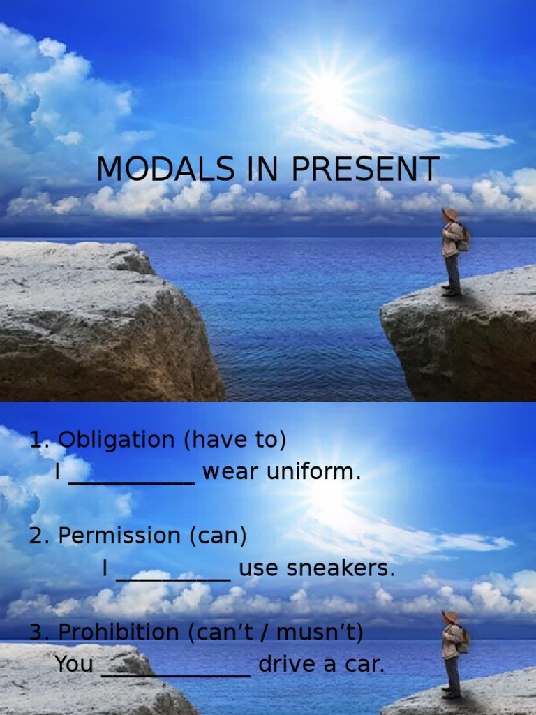 Modals in Present | PDF