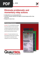 Qualitrol AP 900 910 RPRR | PDF | Relay | Switch