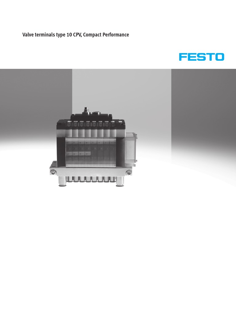 Valve Terminals Type 10 CPV, Compact Performance | PDF | Electrical ...
