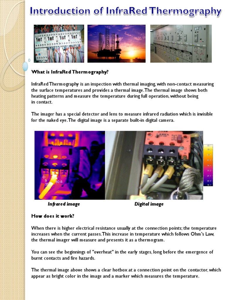 Introduction of Electrical InfraRed Thermography | PDF | Thermography ...