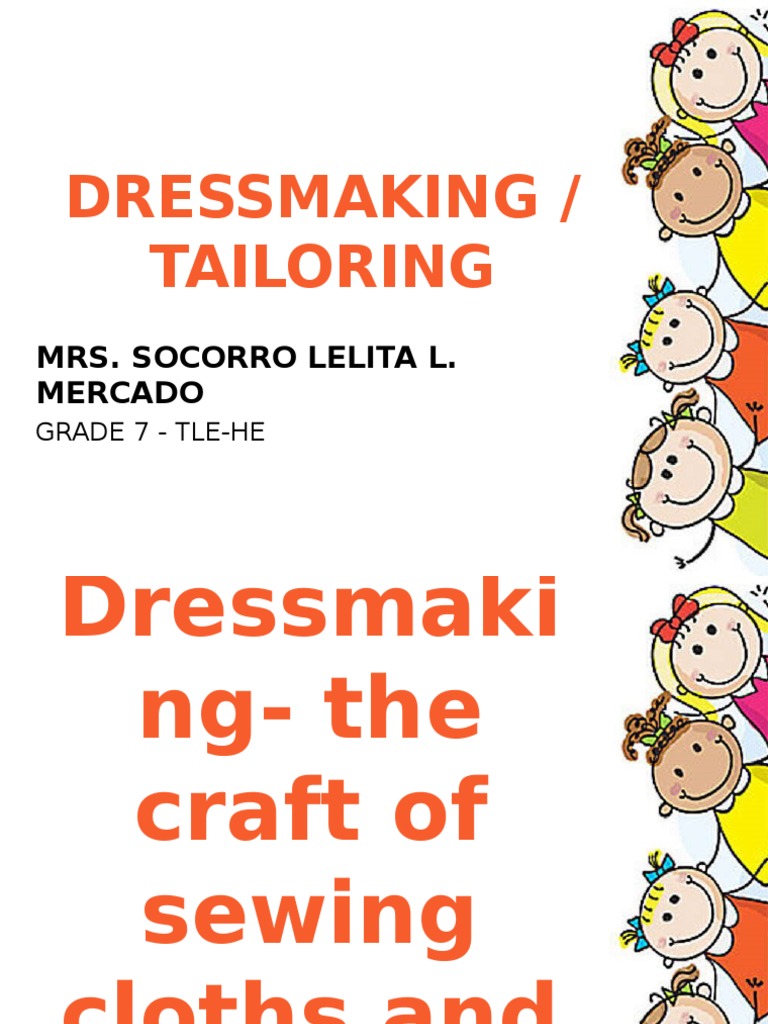 Essential Dressmaking Skills and Careers | PDF