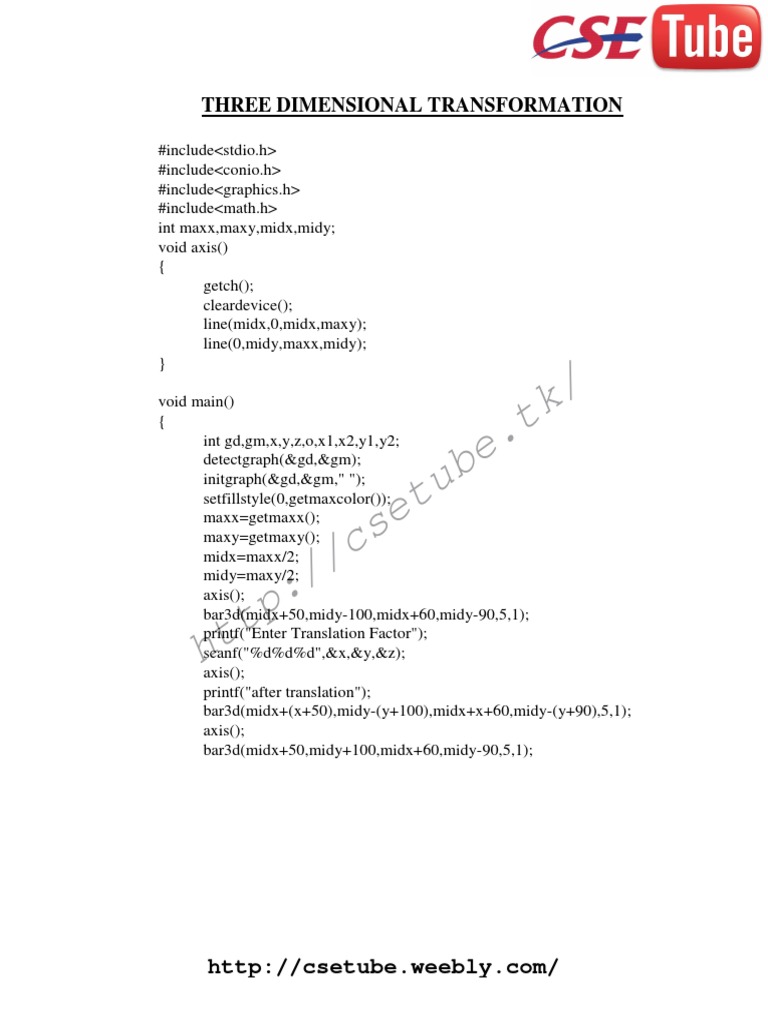 Three Dimensional Transformation | PDF | Rotation | Theoretical Physics