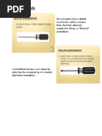 Basic Electronic Tools & Equipment | PDF | Screw | Tools