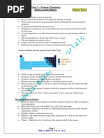 List of Important Metals and Their Ores With Chemical Formulas PDF ...