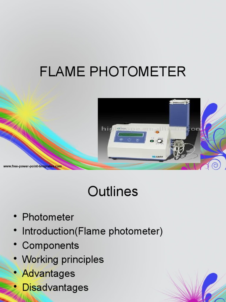 Flame Photometer: Principles & Components | PDF | Emission Spectrum ...