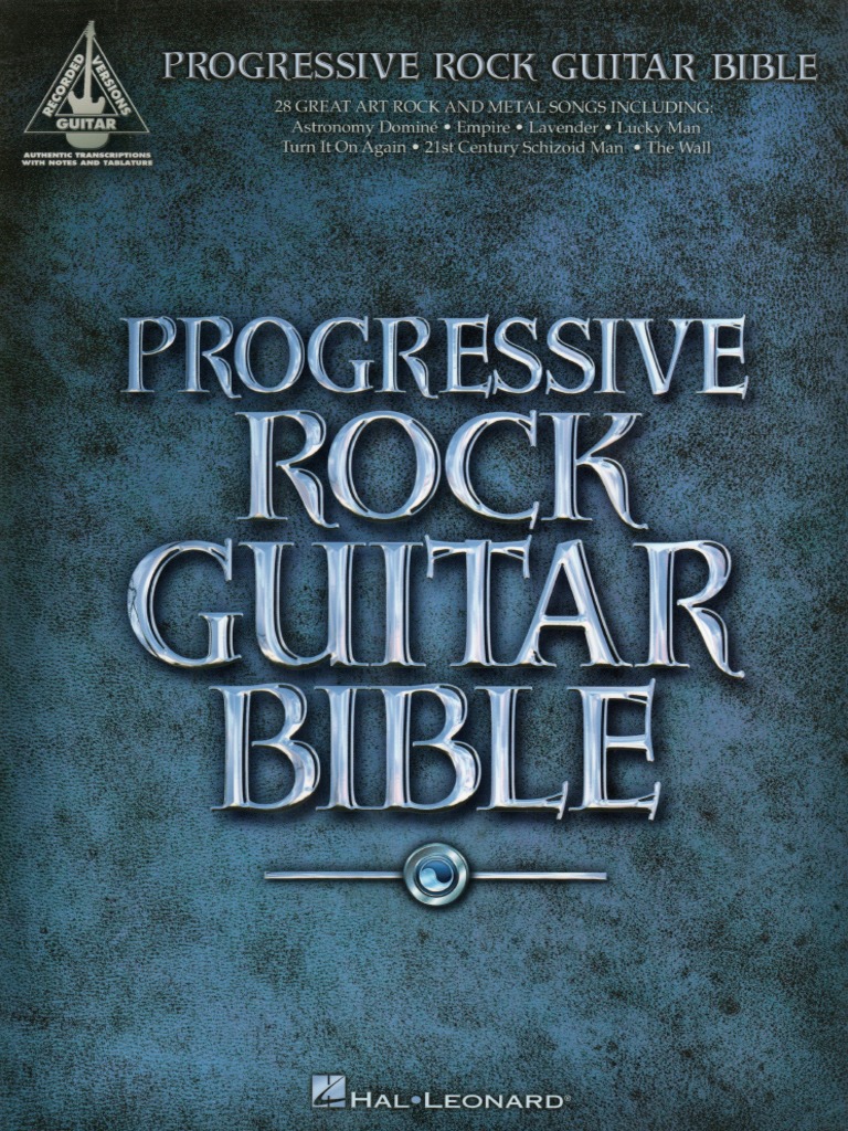 Progressive Rock Guitar Bible - 2009 | PDF
