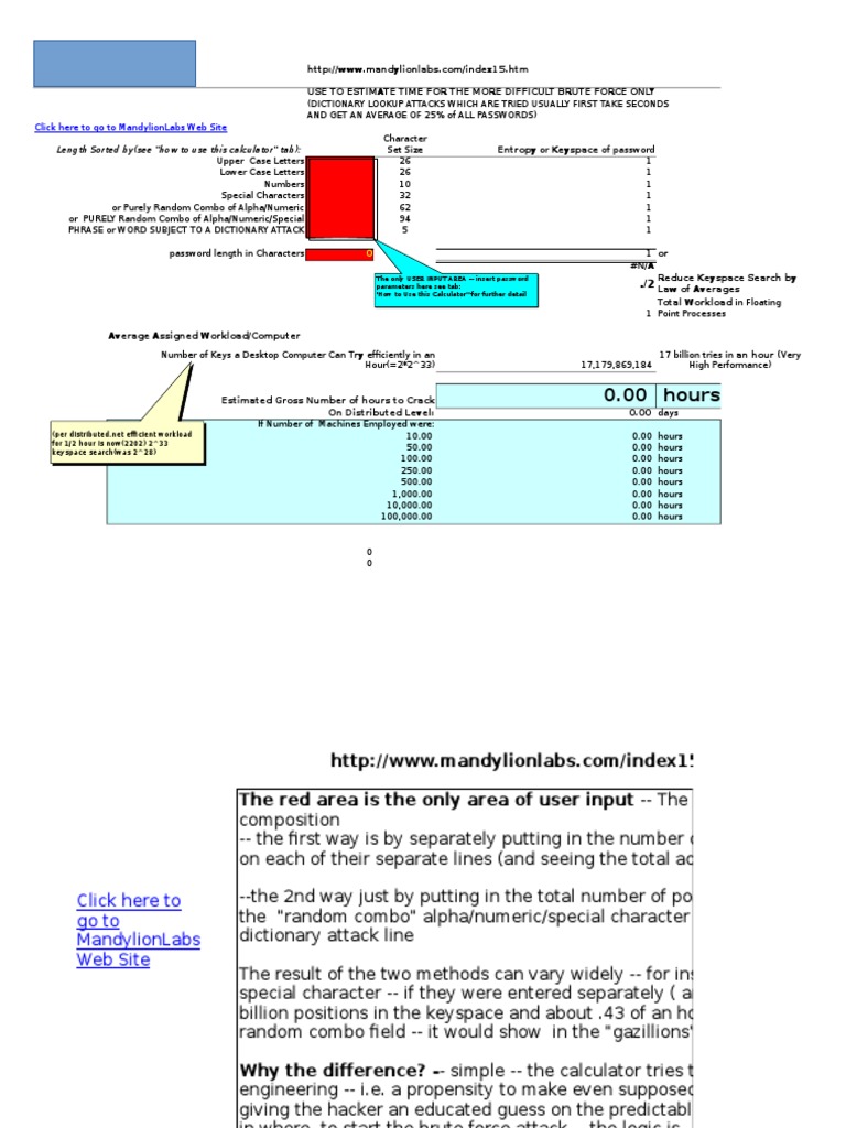 To Calculate Strength of Password | PDF | Password | Cryptography