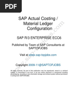 COGS Splitting in SAP S/4HANA Guide | PDF | Cost Of Goods Sold | Inventory