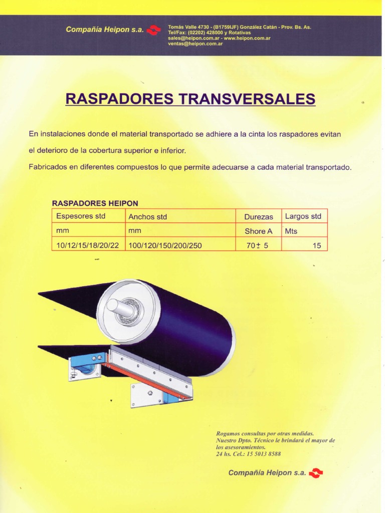 Guarderas para Cintas Transportadora | PDF