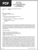 Letter For Refund of EMD | PDF | Business Law | Government