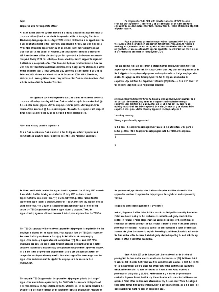 Employment Permit Required For Entry. No Alien Seeking Employment ...