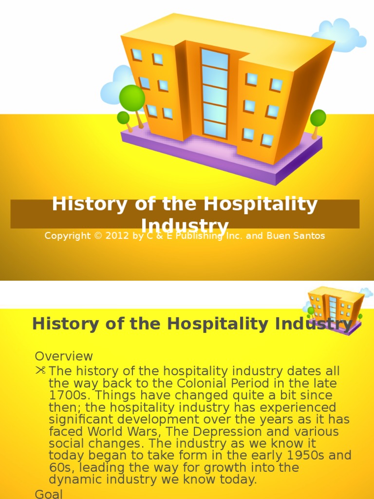 2 History of Hospitality Industry | PDF | Motel | Spa