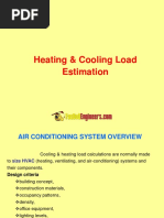 Heat Load Calculation Sheet | PDF