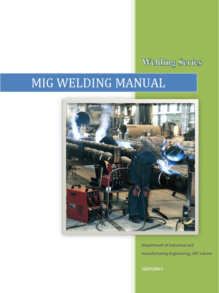 MIG Welding Manual | Download Free PDF | Welding | Construction