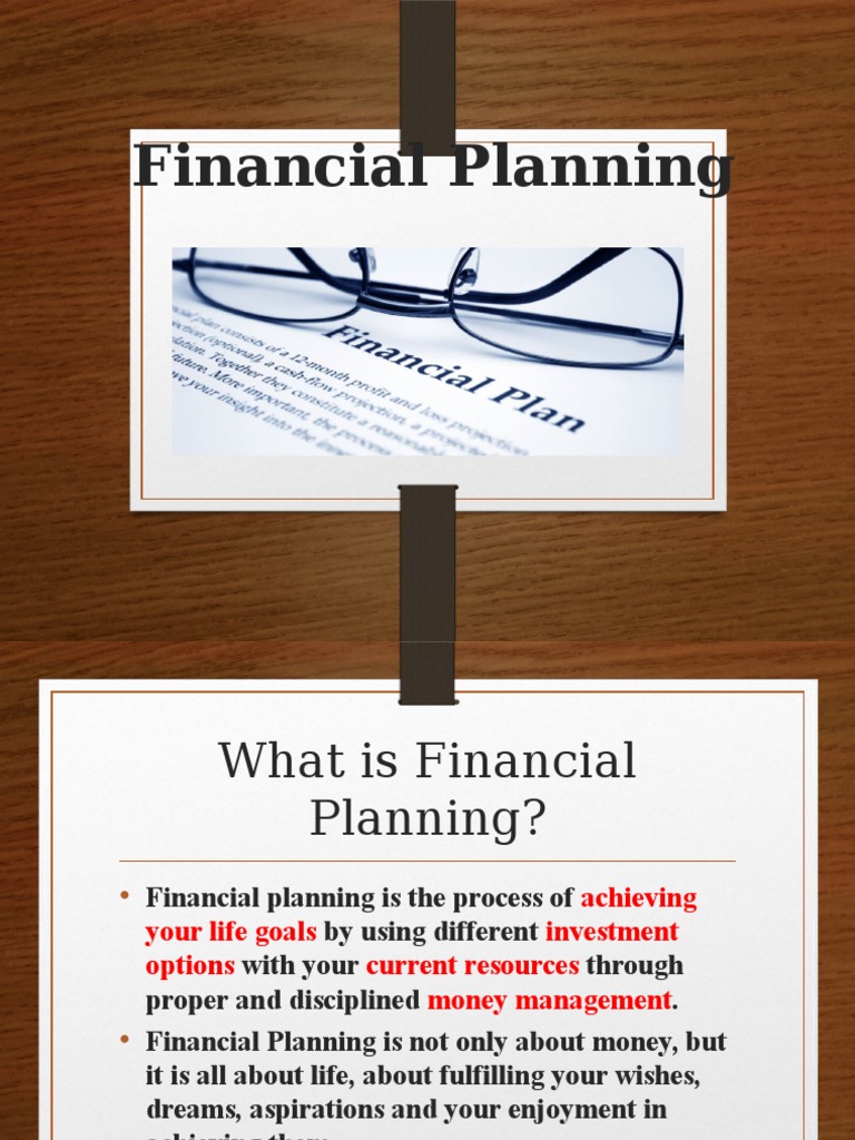 Financial Planning | PDF | Investing | Money