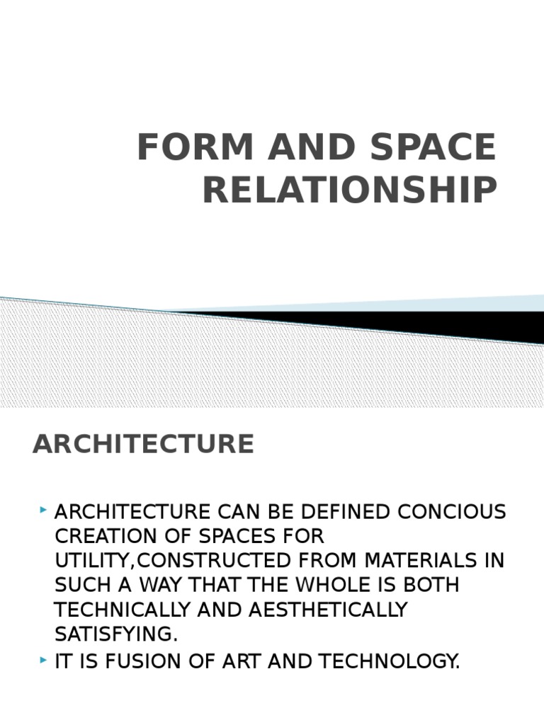 Form and Space in Architecture | PDF | Shape | Plane (Geometry)