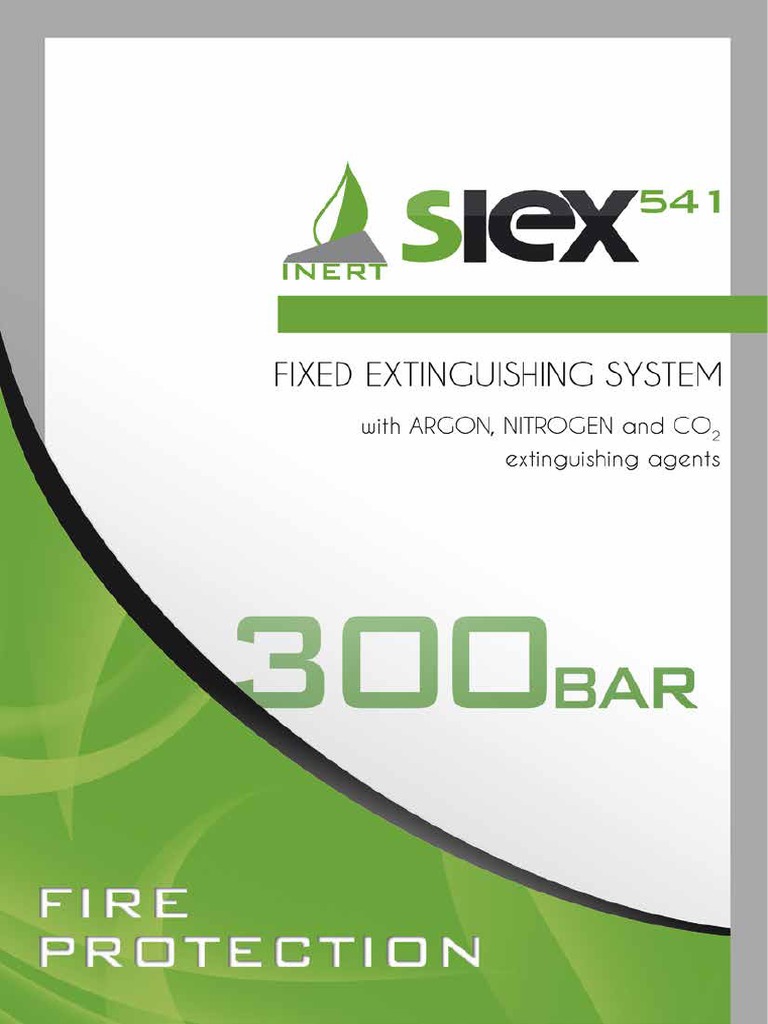 Brochure Siex-Inert 541 300bar Eng Web | PDF | Ozone | Carbon Dioxide