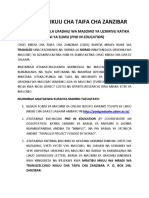 Fomu Ya Bima Ya Afya | PDF