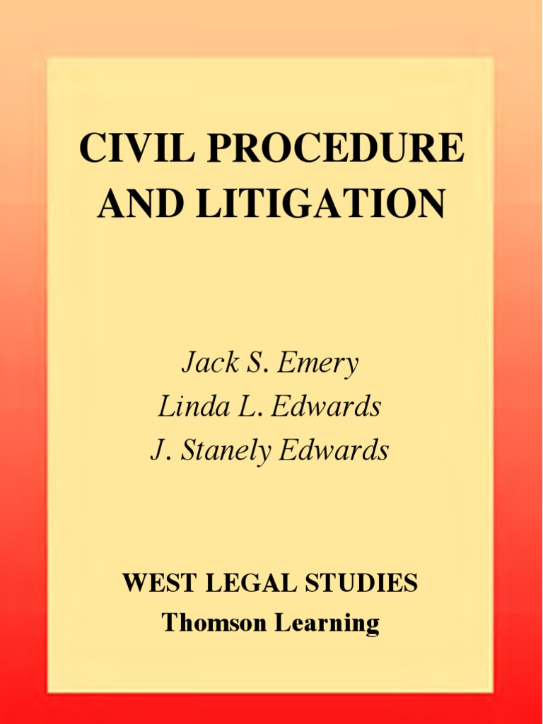 Civil Procedure | PDF | Motion In United States Law | Discovery (Law)